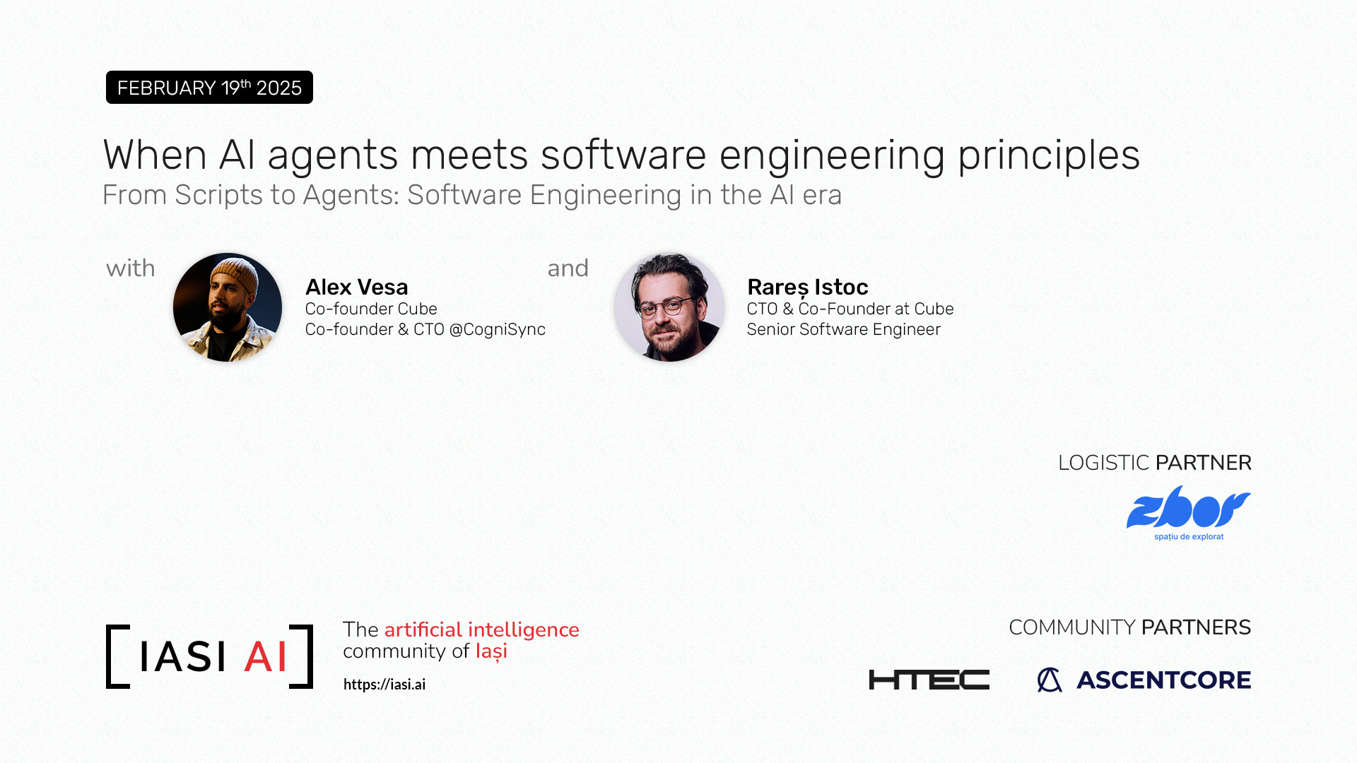 When AI agents meets software engineering principles - IAȘI AI meetups