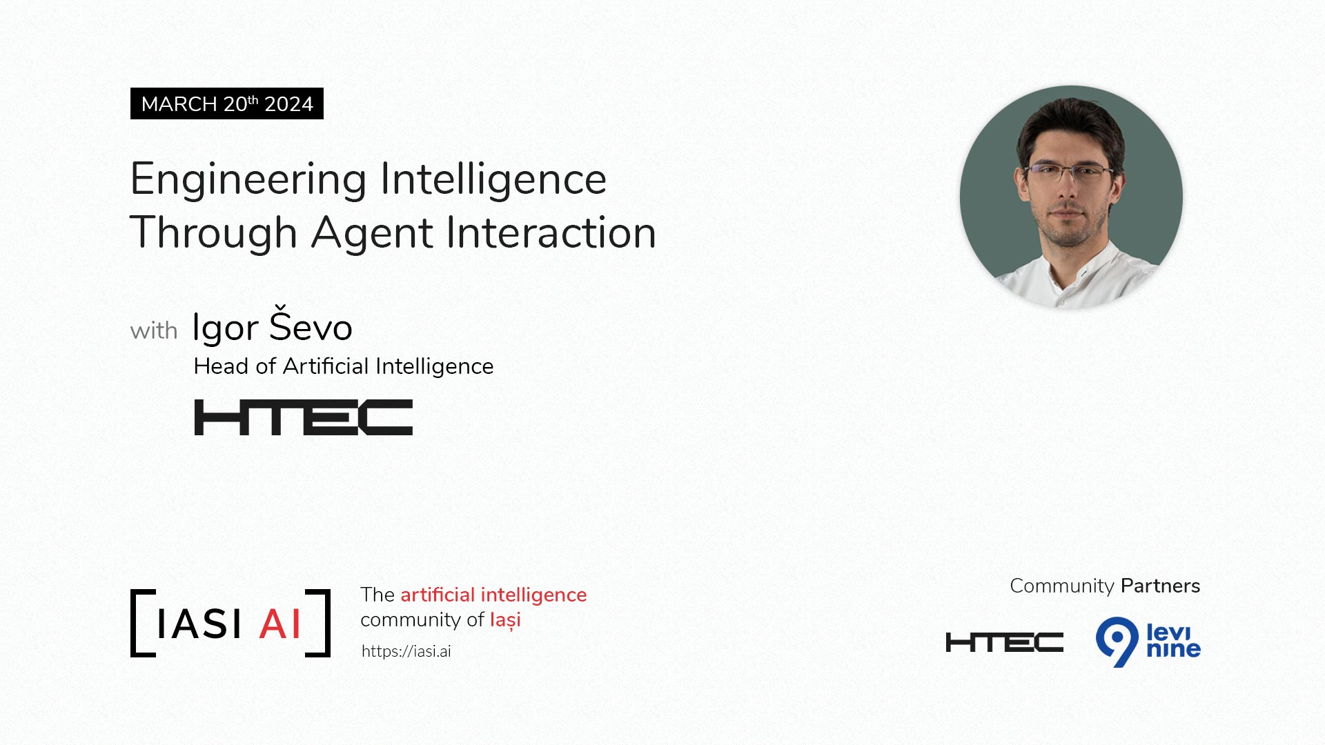 Engineering Intelligence Through Agent Interaction - IAΘI AI meetups Engineering Intelligence Through Agent Interaction - IAΘI AI meetups