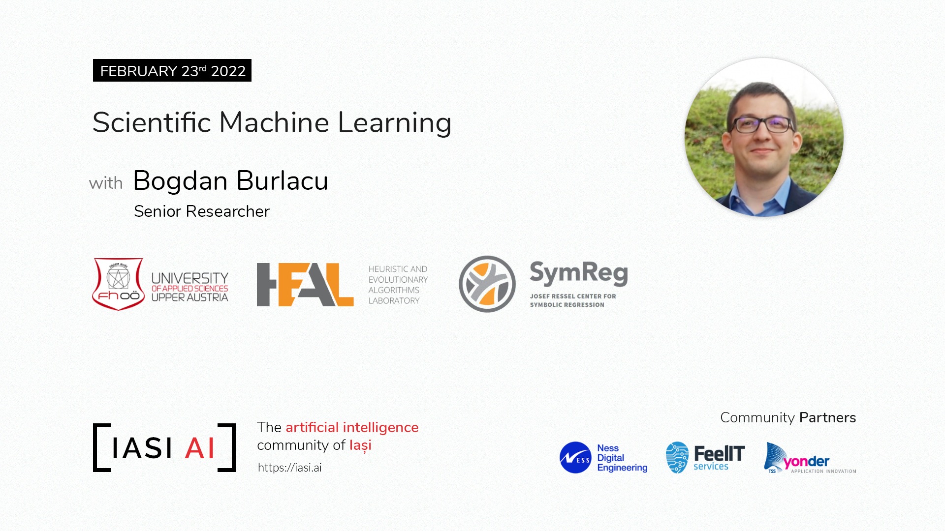 Scientific Machine Learning - IAȘI AI meetups